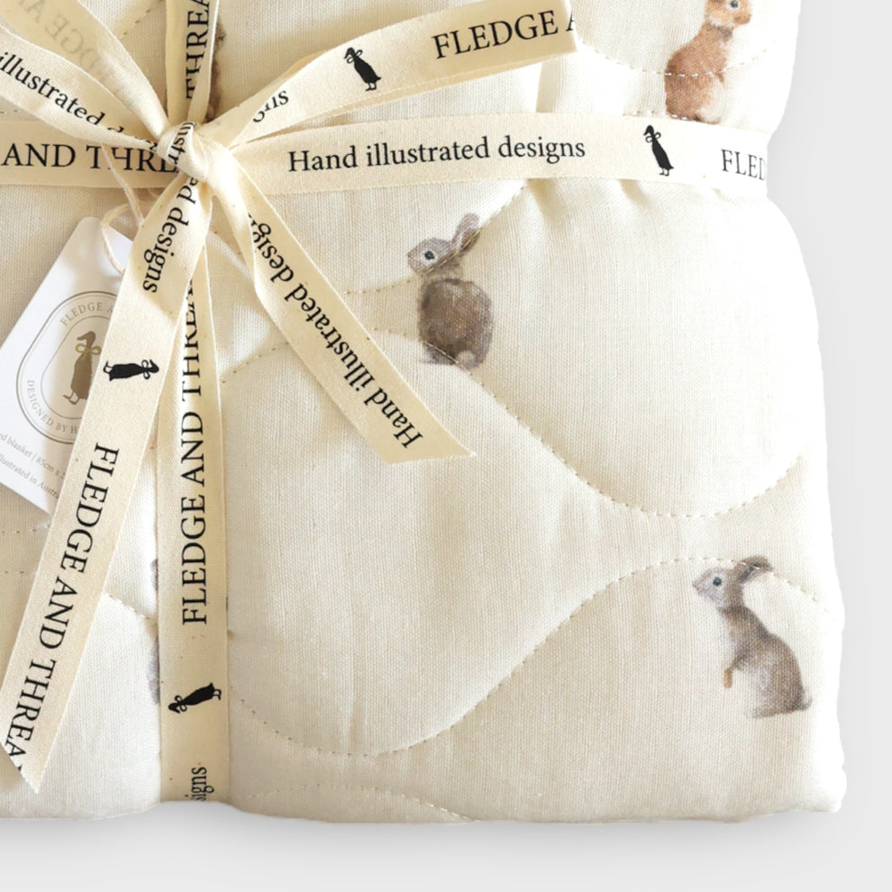 Quilted baby blanket | Baby Shower gifts | Baby gifts – Fledge and Thread