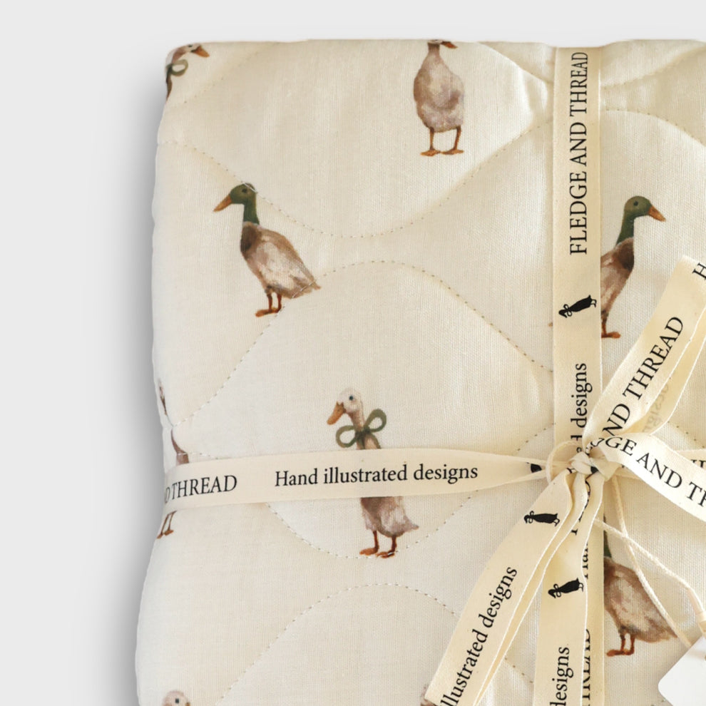 Quilted baby blanket | Baby Shower gifts | Baby gifts – Fledge and Thread